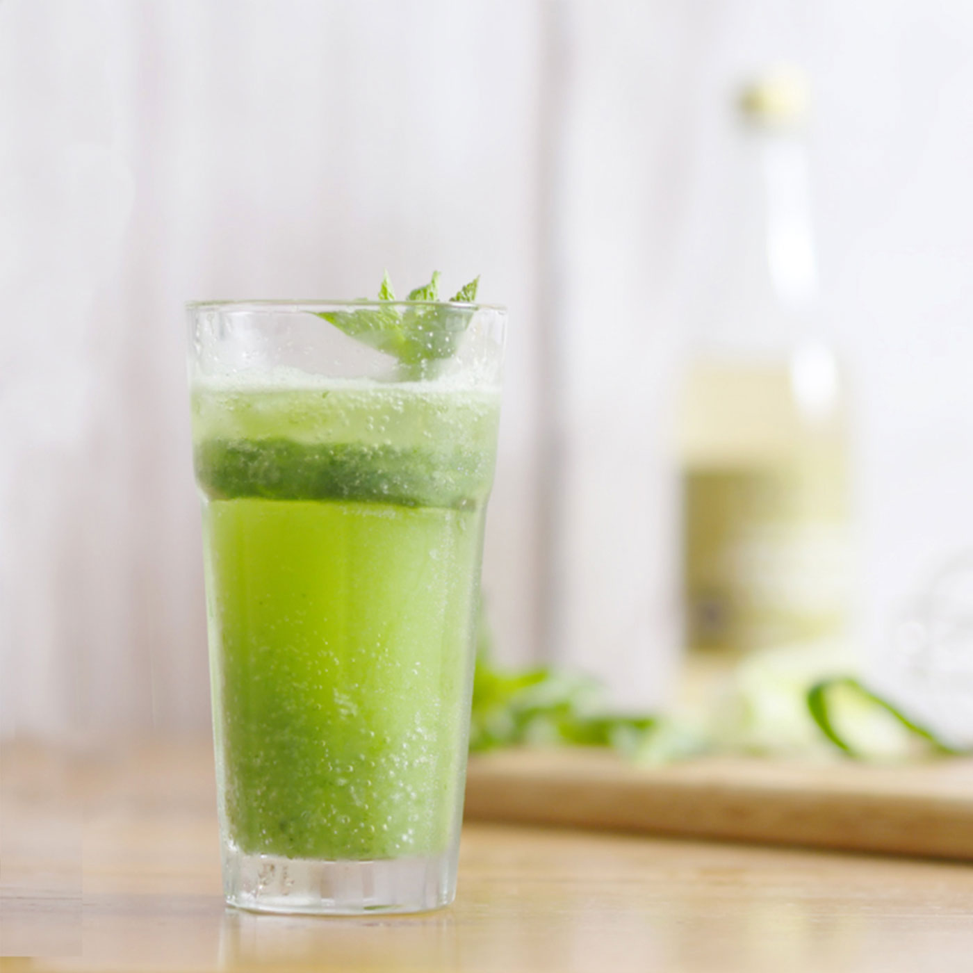 Cucumber and Mint Cooler | Apple Cider Vinegar Recipe | Aspall